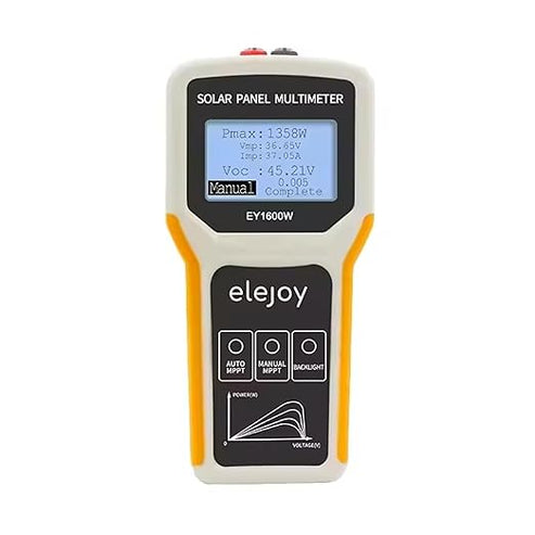Solar Panel Tester (1600W)- Measure MPPT Power Output Rating, Open Cir ...